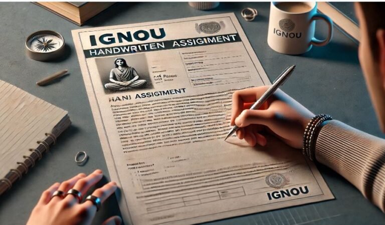 IGNOU Handwritten Assignment 2025 - IGNOU Solved Assignment 2024-25 ...