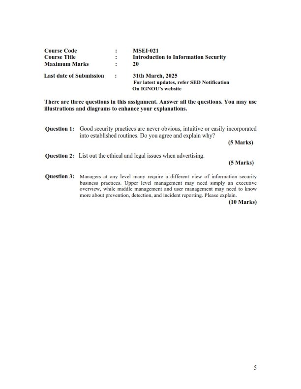 IGNOU MSEI-021 Solved Assignment Jan 2025 English Medium - IGNOU Solved ...